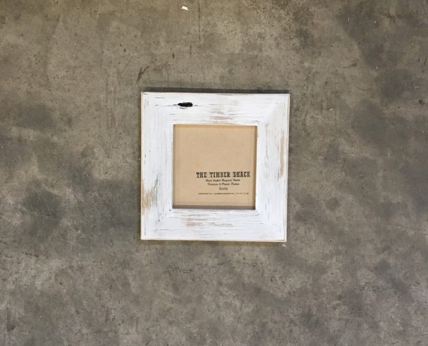 45mm White Washed Picture Frame – The Timber Shack