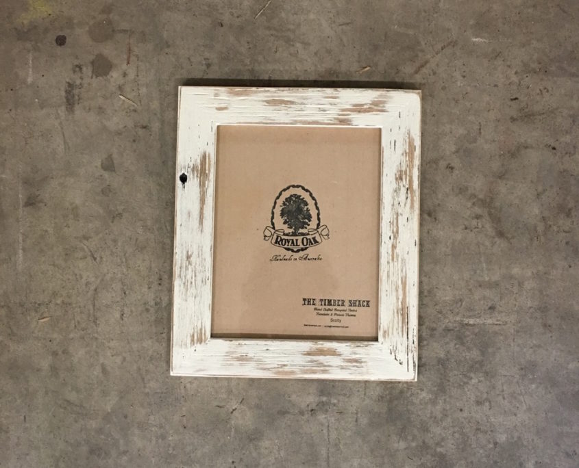 45mm White Washed Picture Frame – The Timber Shack
