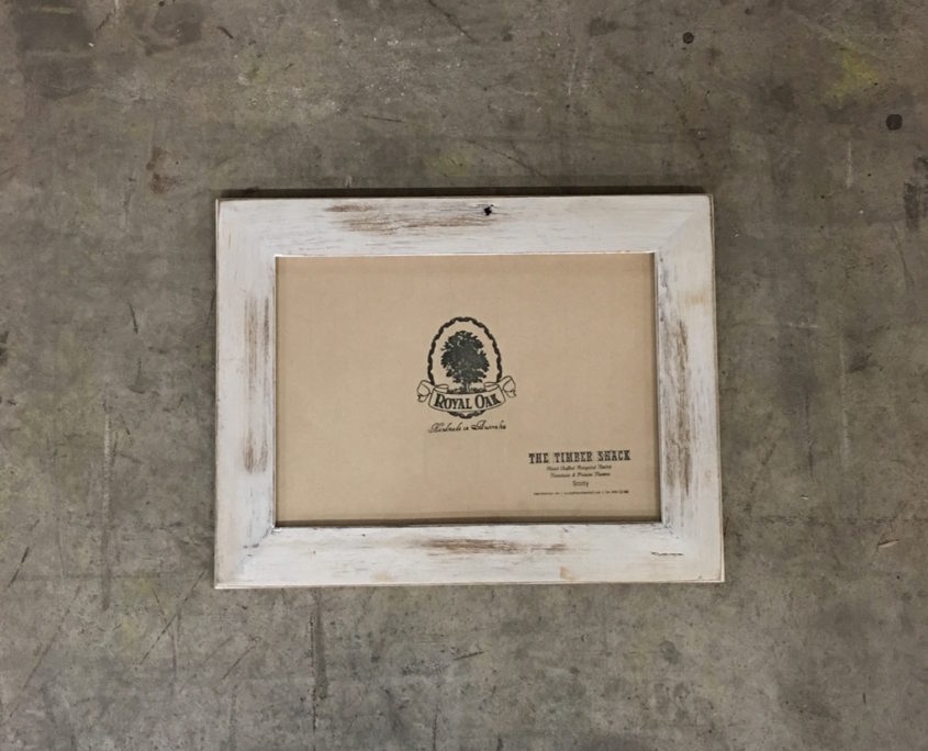 45mm White Washed Picture Frame – The Timber Shack
