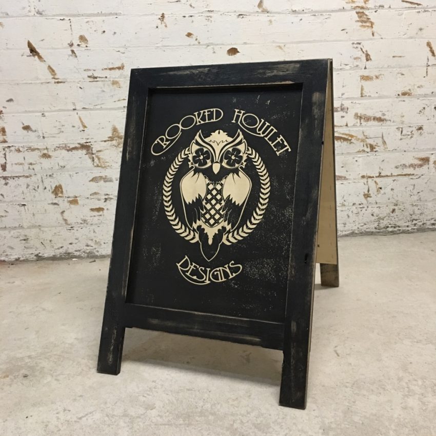 Custom Shop Logo A-Frame – The Timber Shack