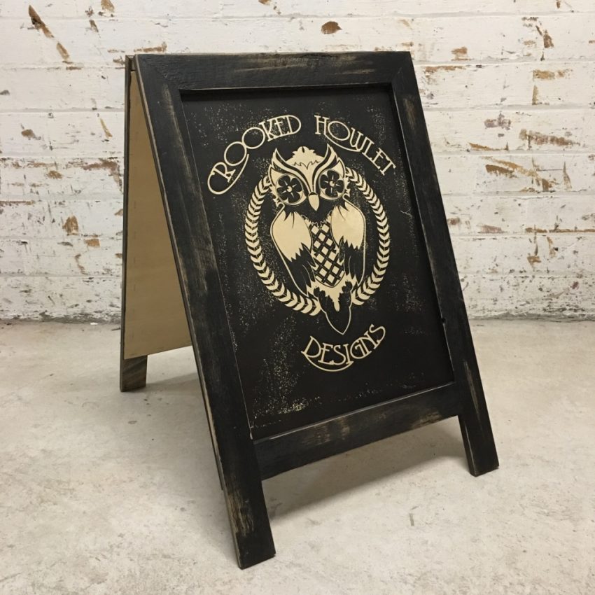 Custom Shop Logo A-Frame – The Timber Shack
