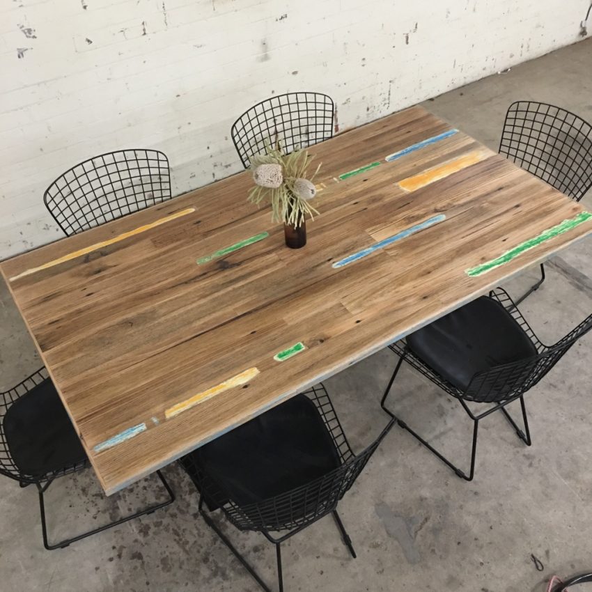 Recycled Timber Dining Table – The Timber Shack