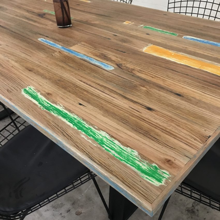 Recycled Timber Dining Table – The Timber Shack