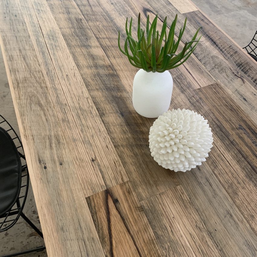 Recycled Timber Dining Table – The Timber Shack